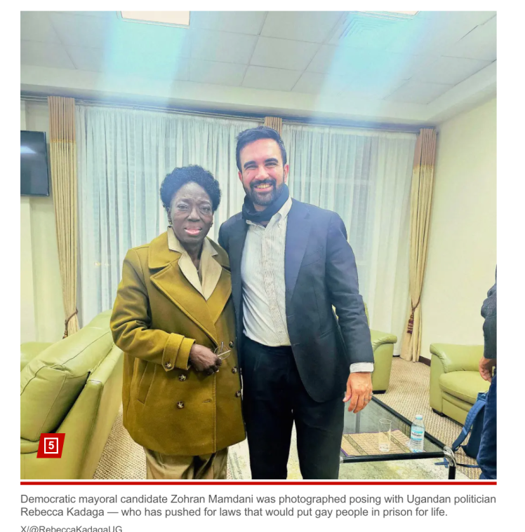 The Photo That Betrays the Platform: Zohran Mamdani, Rebecca Kadaga ...